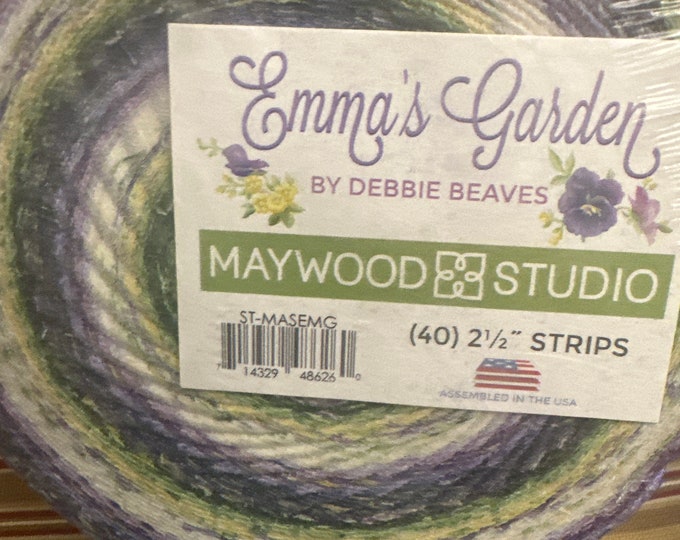 Emma’s Garden Jelly Roll Maywood Studio - Etsy