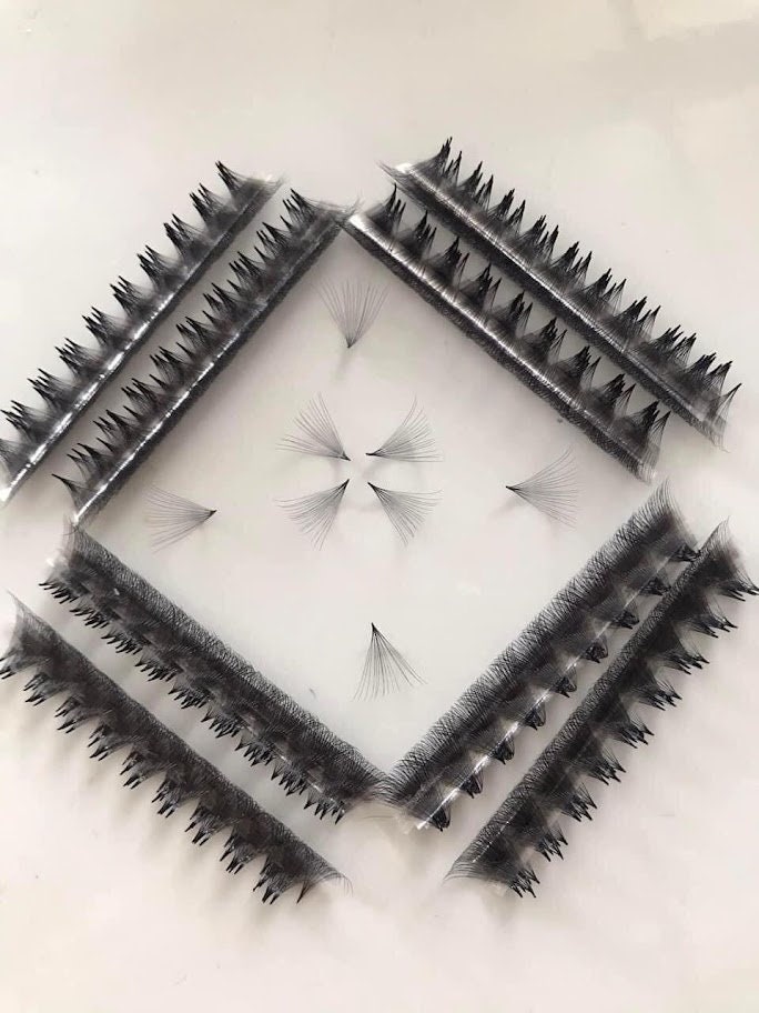 EXPRESS FANS Premade Fans Premium Quality 8mm-22mm 3D,5D,7D 0.07 ,10D 0 ...