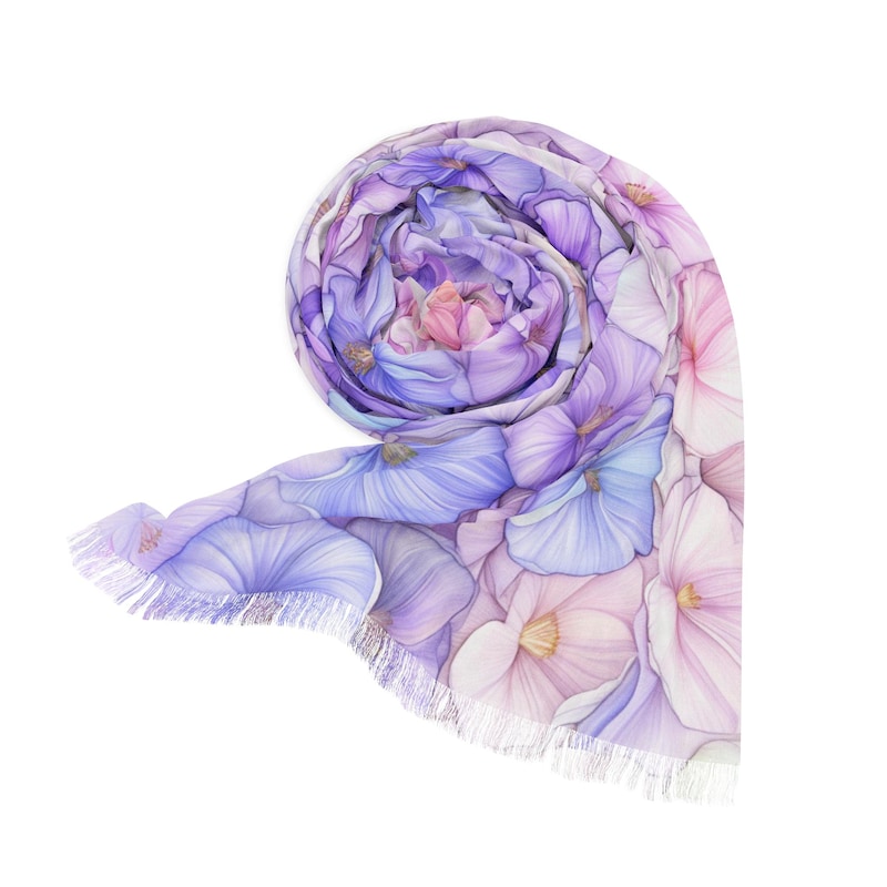 Scarf Birth Flower - Etsy