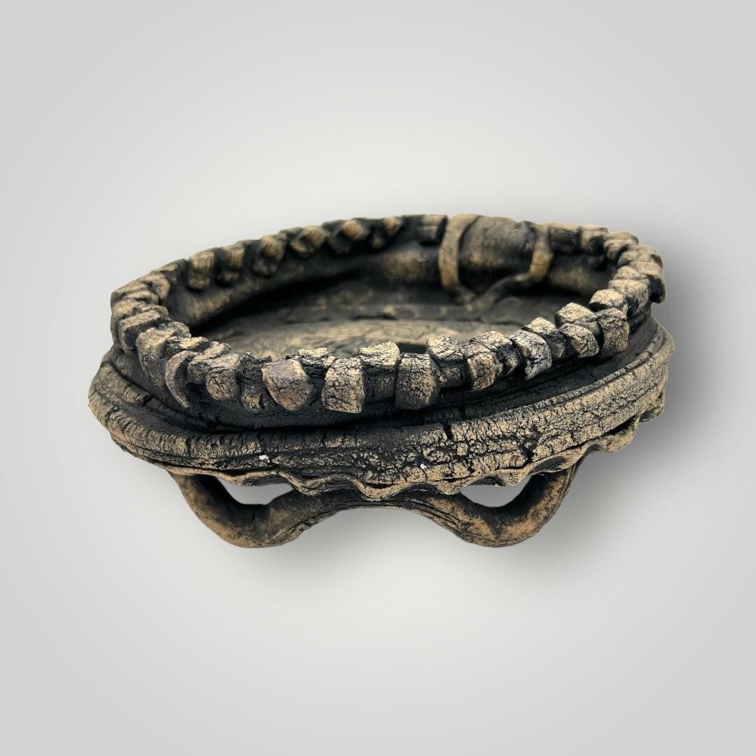 Handmade Shallow Ceramic Planter Succulent Cactus Bonsai Pot Indoor ...