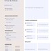 Vinyard Resume Template - Etsy
