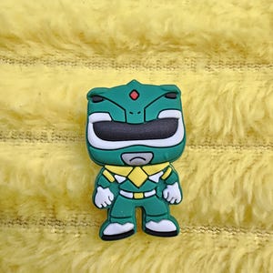 Green Ranger Power Ranger Shoe Charms Clips, Pins, Clog for Shoes or ...
