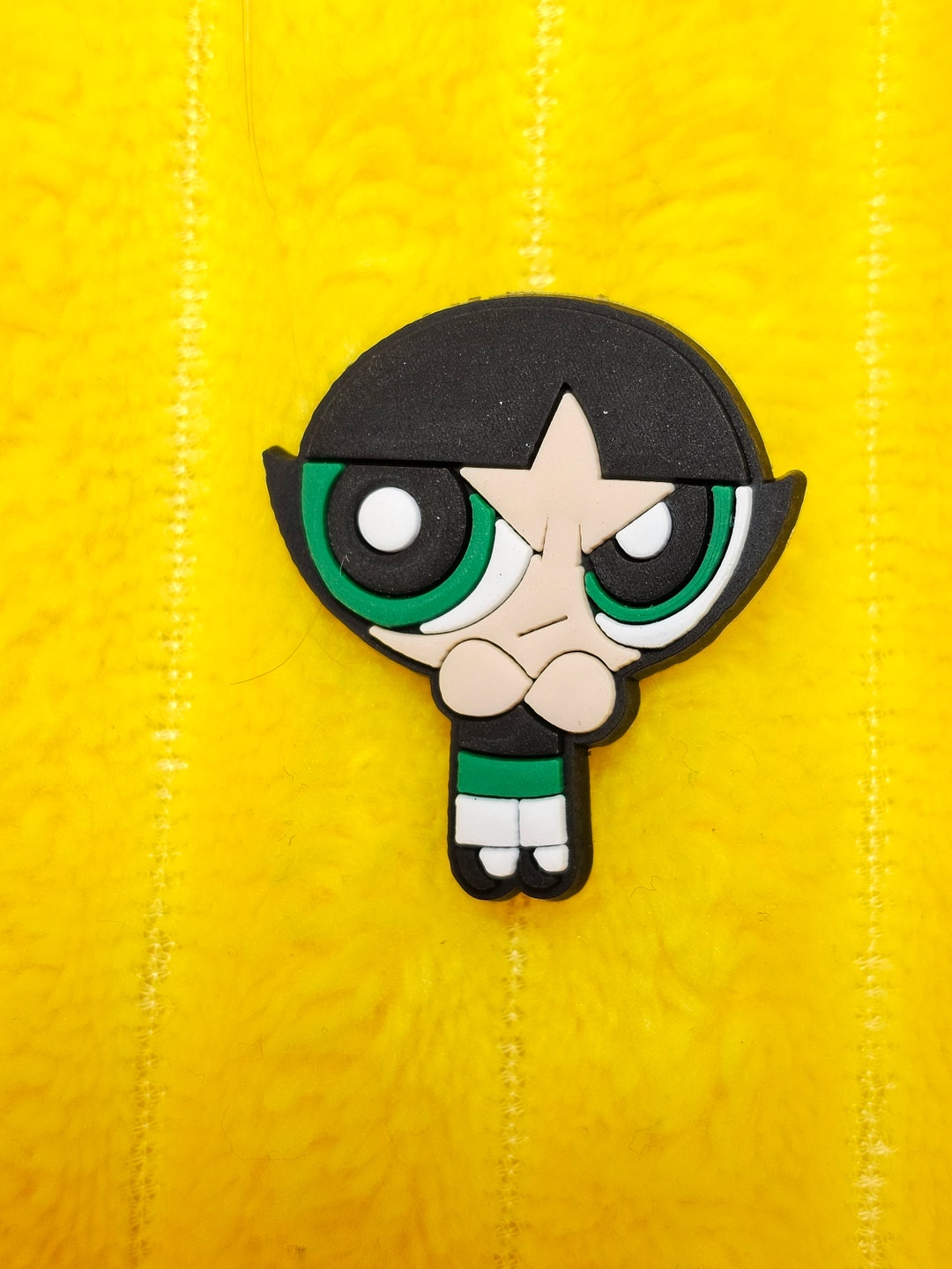 Buttercup Powerpuff Girls Shoe Crocs Charm - Etsy