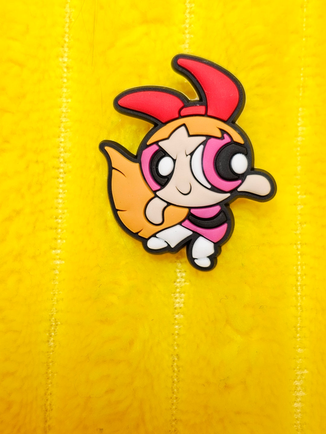 Blossom Powerpuff Girls Shoe Crocs Charm - Etsy