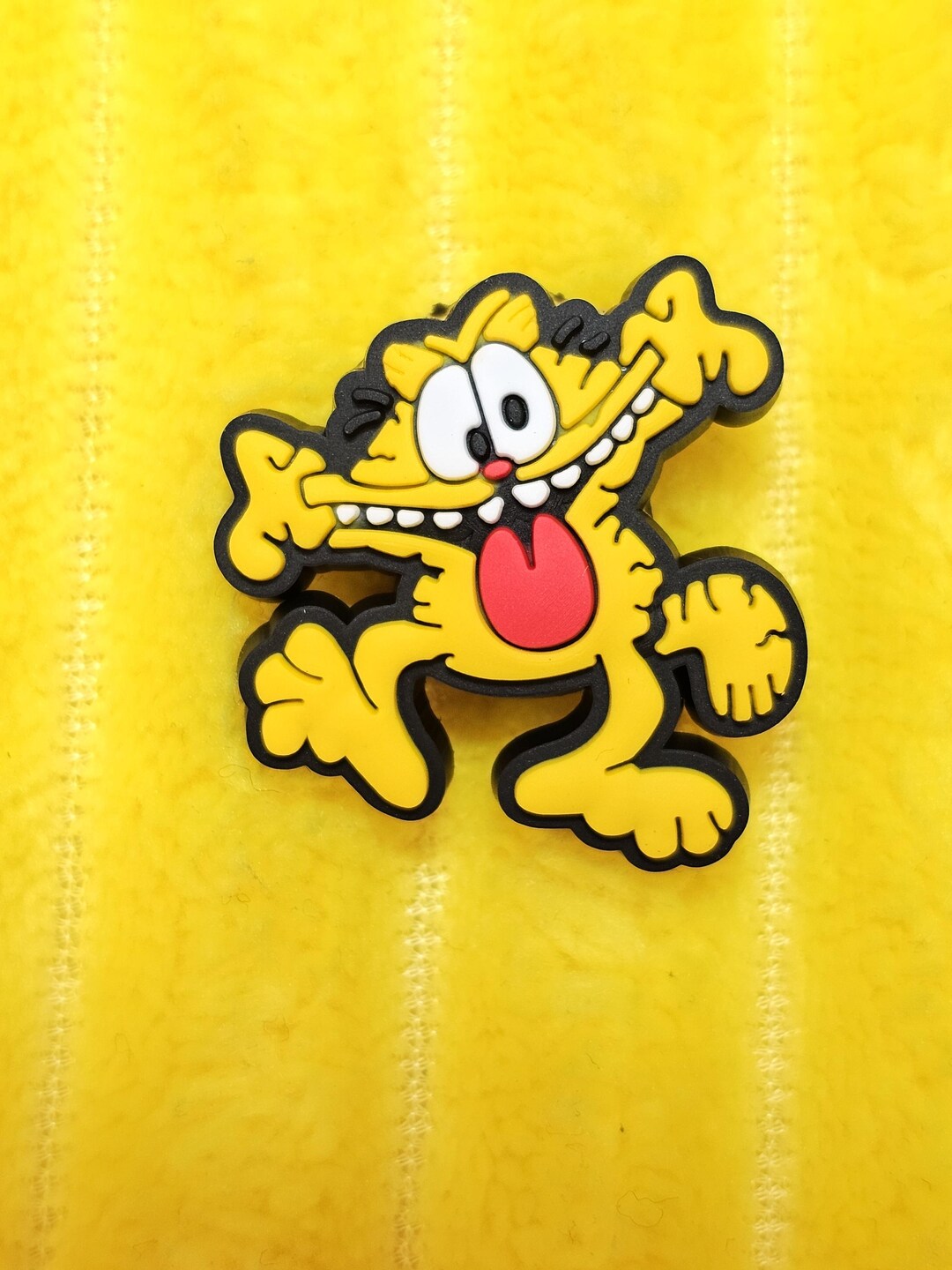 Garfield Silly Face Shoe Charms - Etsy