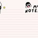 Studio Ghibli Soot Sprites Printable Notes Page Digital and Instant ...