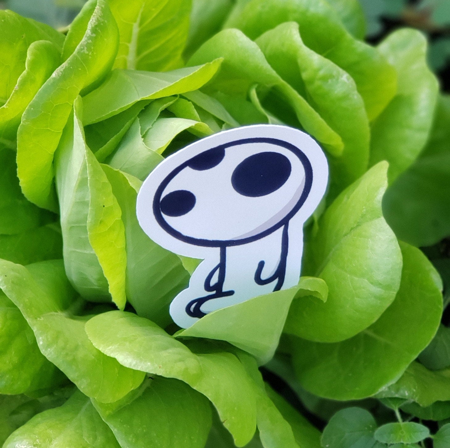 Princess Mononoke Tree Spirit Sitting Kodama - Etsy