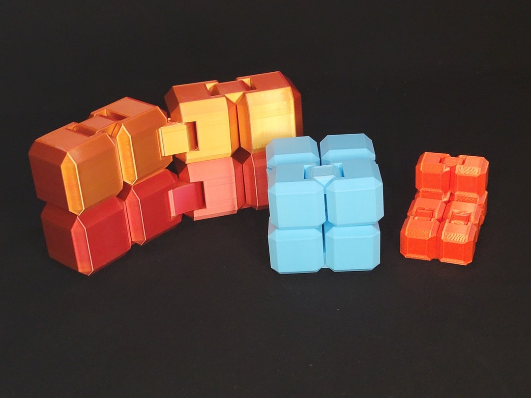 3D Printed Infinity Cube (specialty Colors) - Etsy