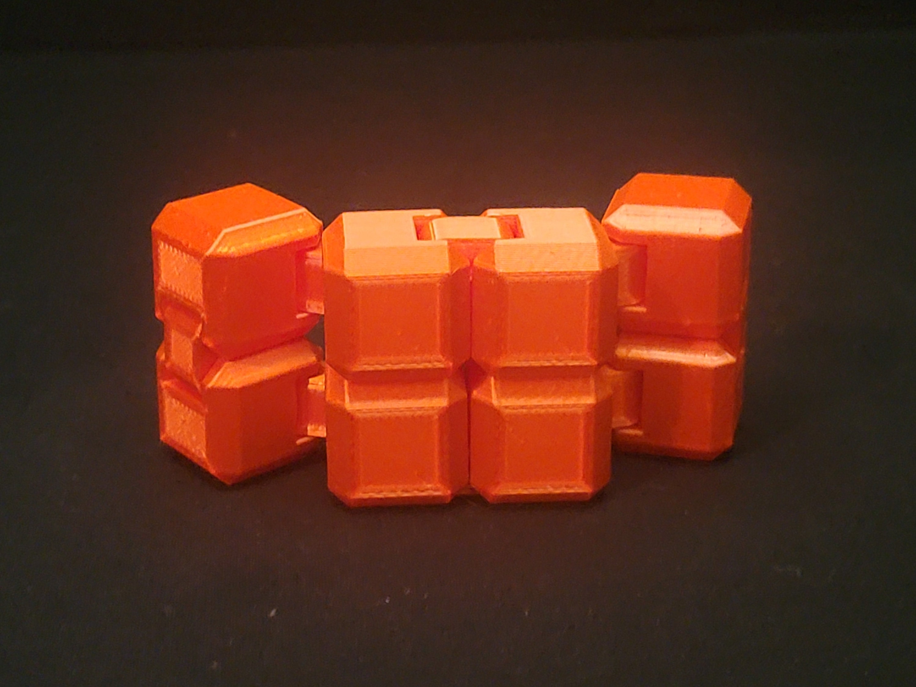 3D Printed Infinity Cube standard Colors - Etsy Australia