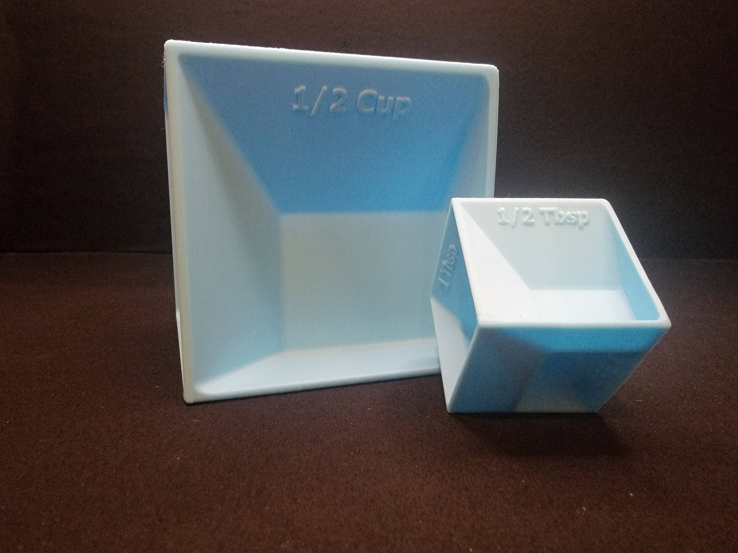 3D Printed Kitchen Measuring Cubes (specialty Colors) - Etsy