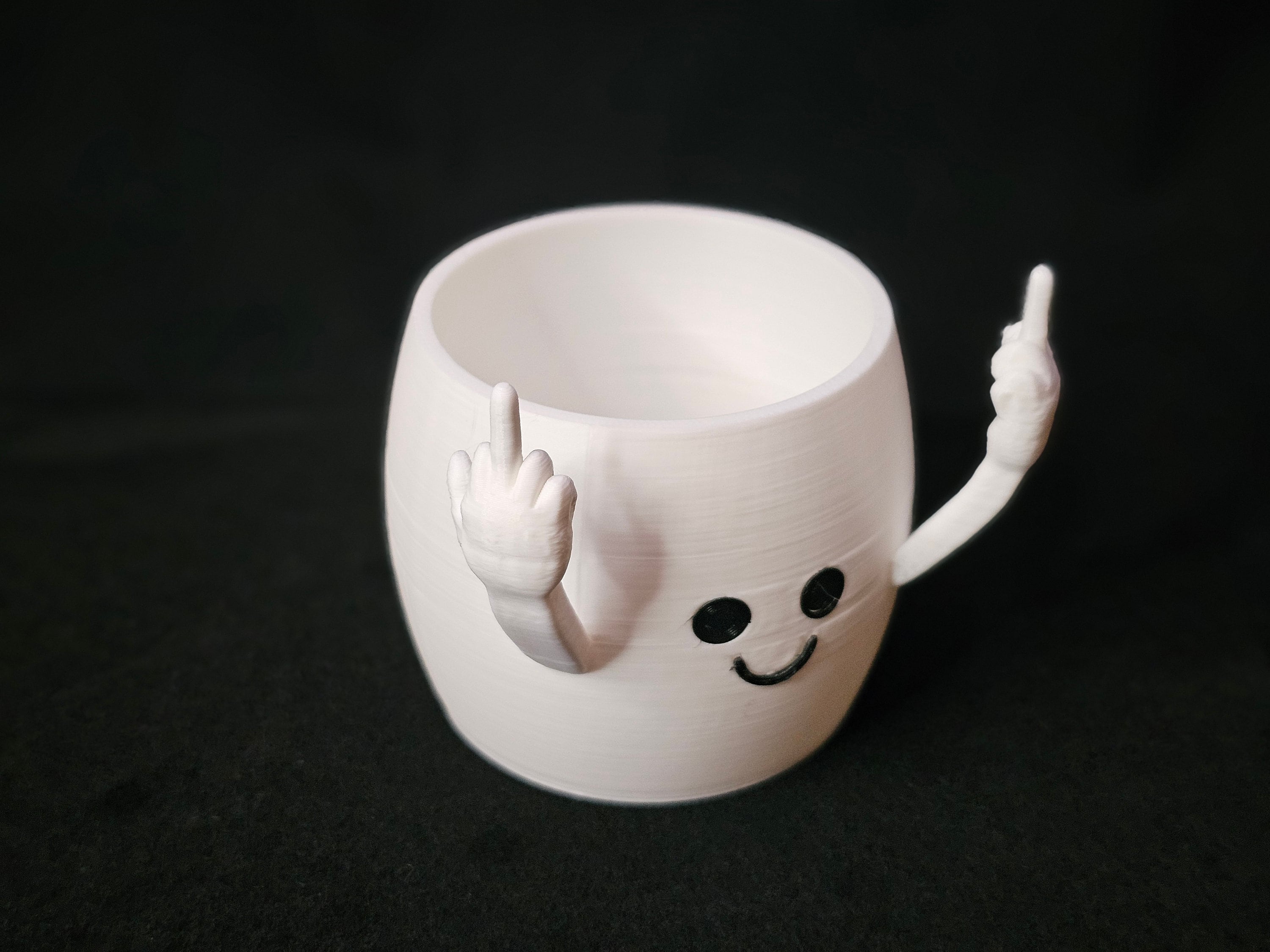 3D Printed Middle Finger Planter (specialty Colors) - Etsy