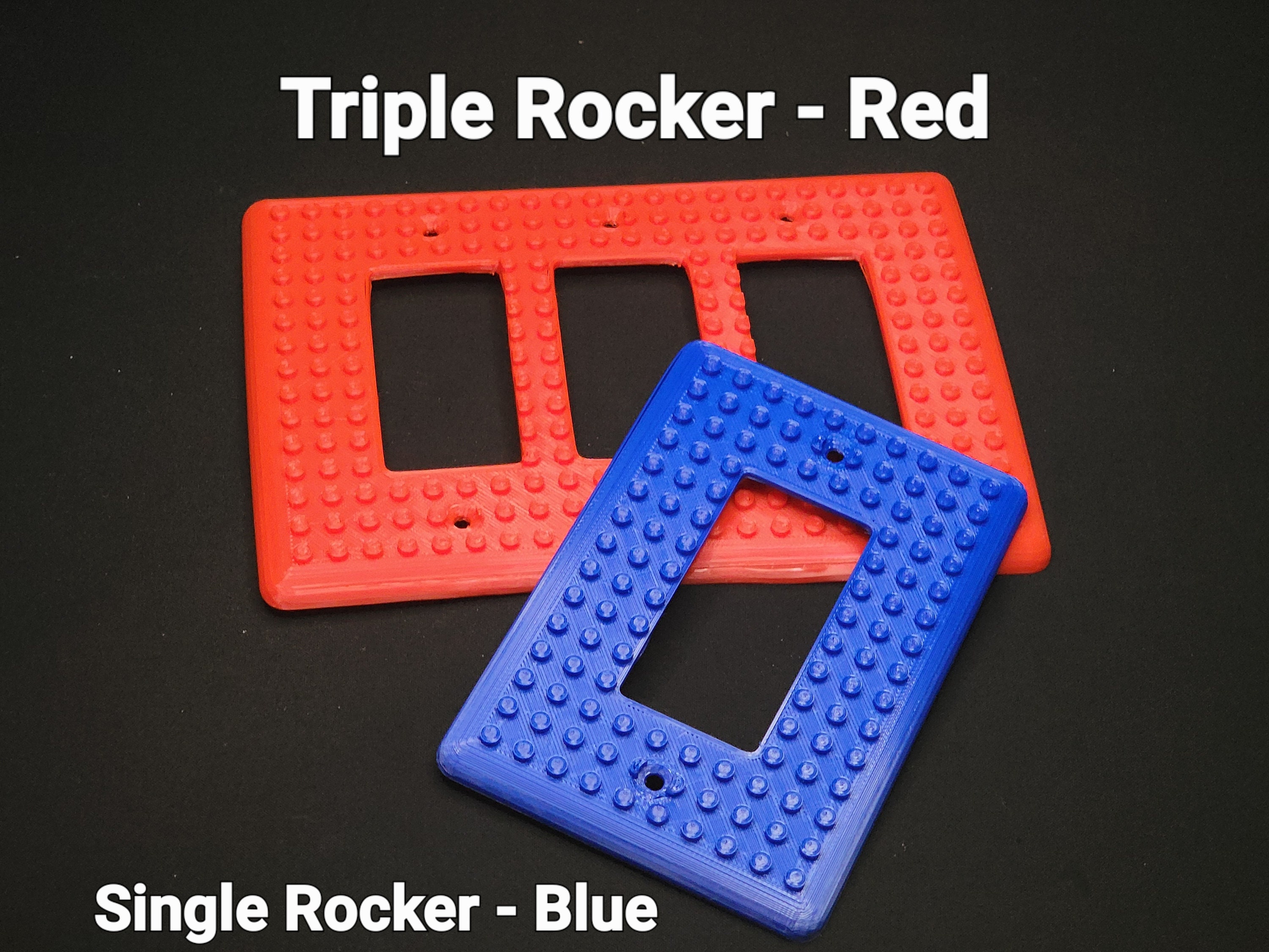 3D Printed Lego Light Switch Covers (standard Colors) - Etsy