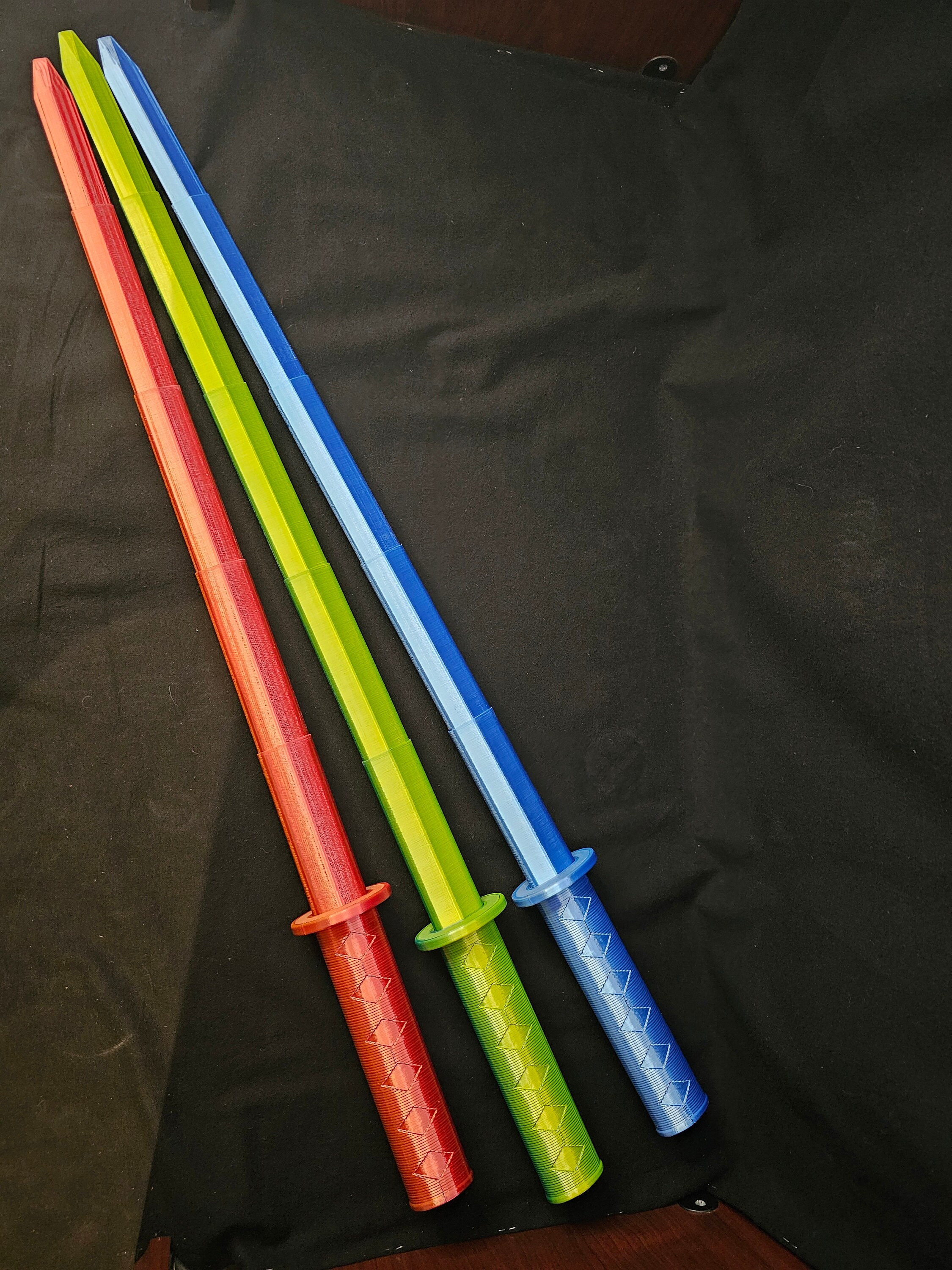 3D Printed Telescoping Katana (standard Colors) - Etsy
