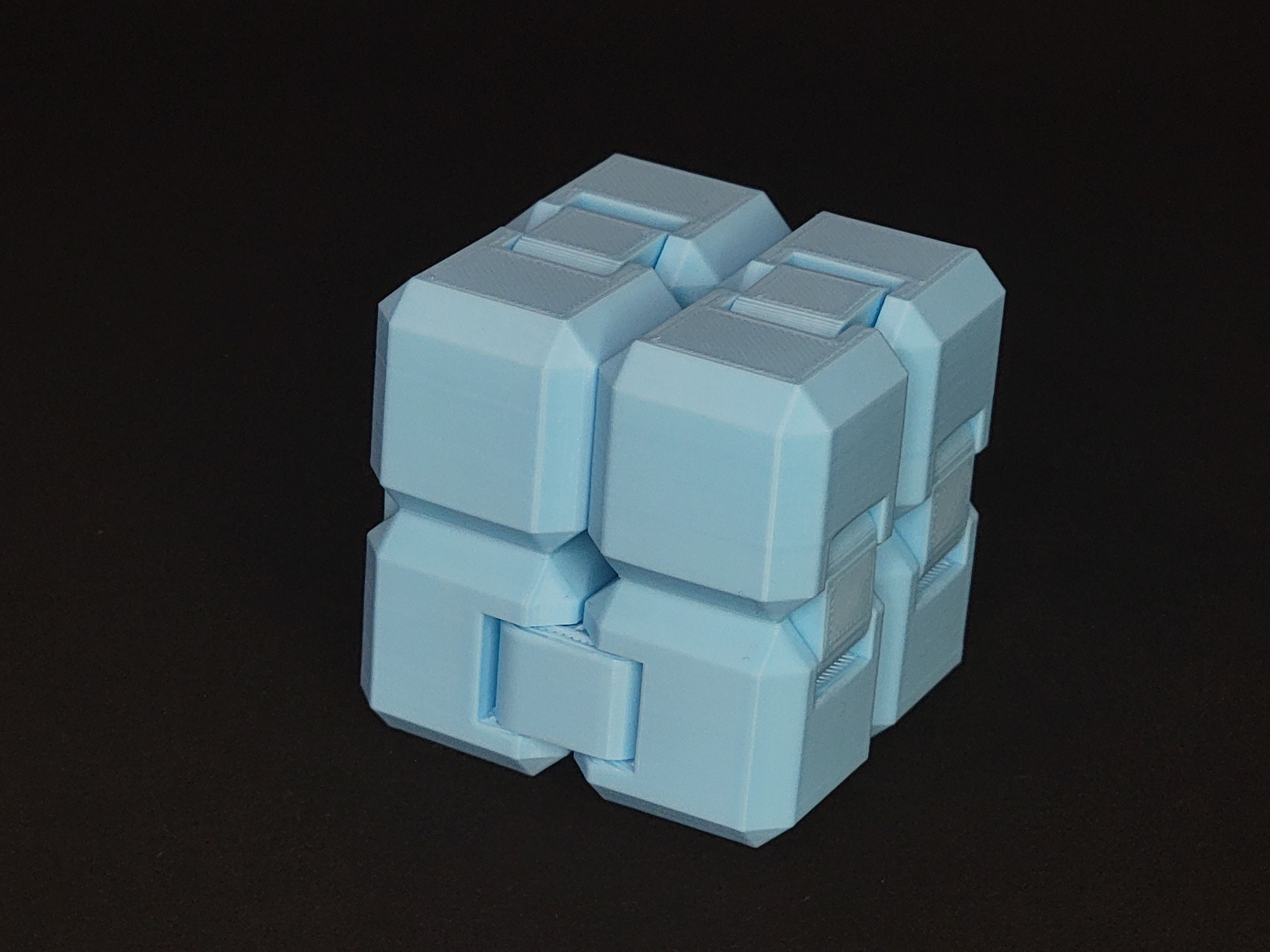 3D Printed Infinity Cube standard Colors - Etsy Australia