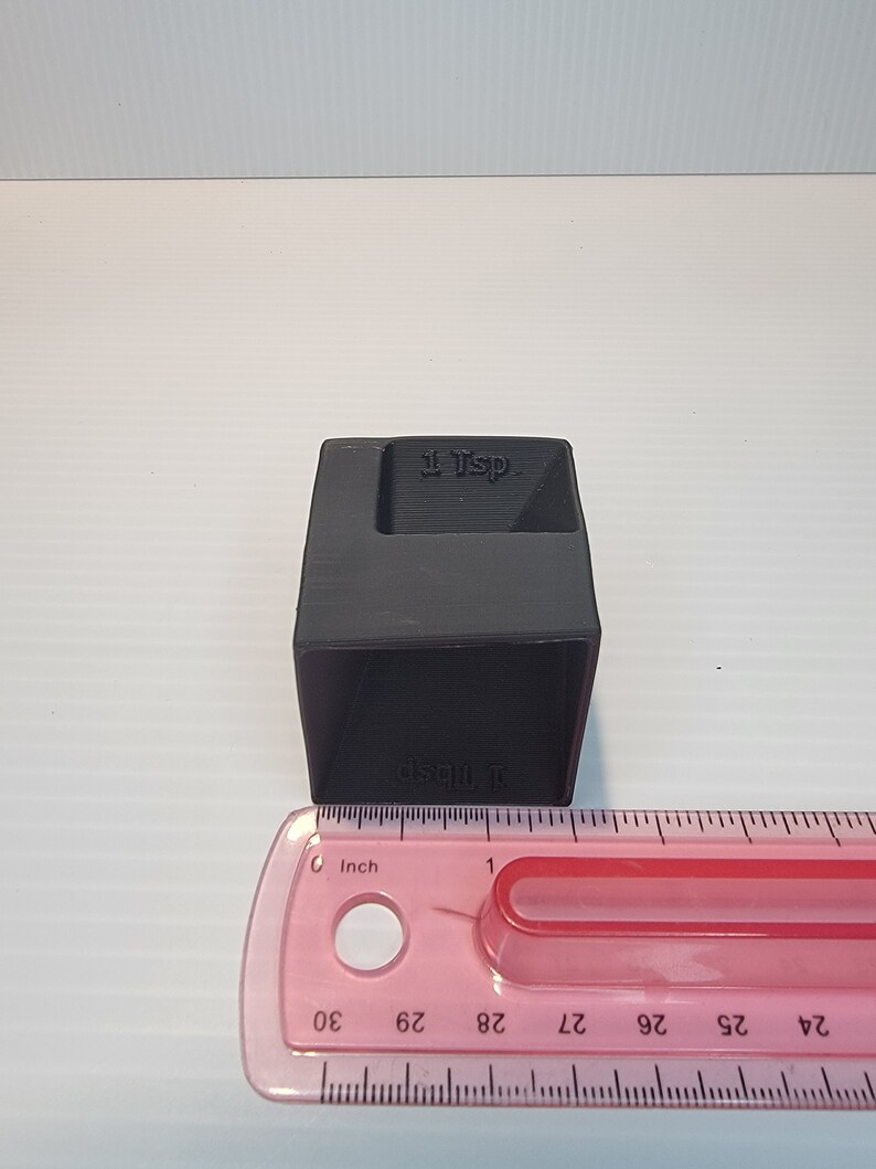 3D Printed Kitchen Measuring Cubes specialty Colors - Etsy