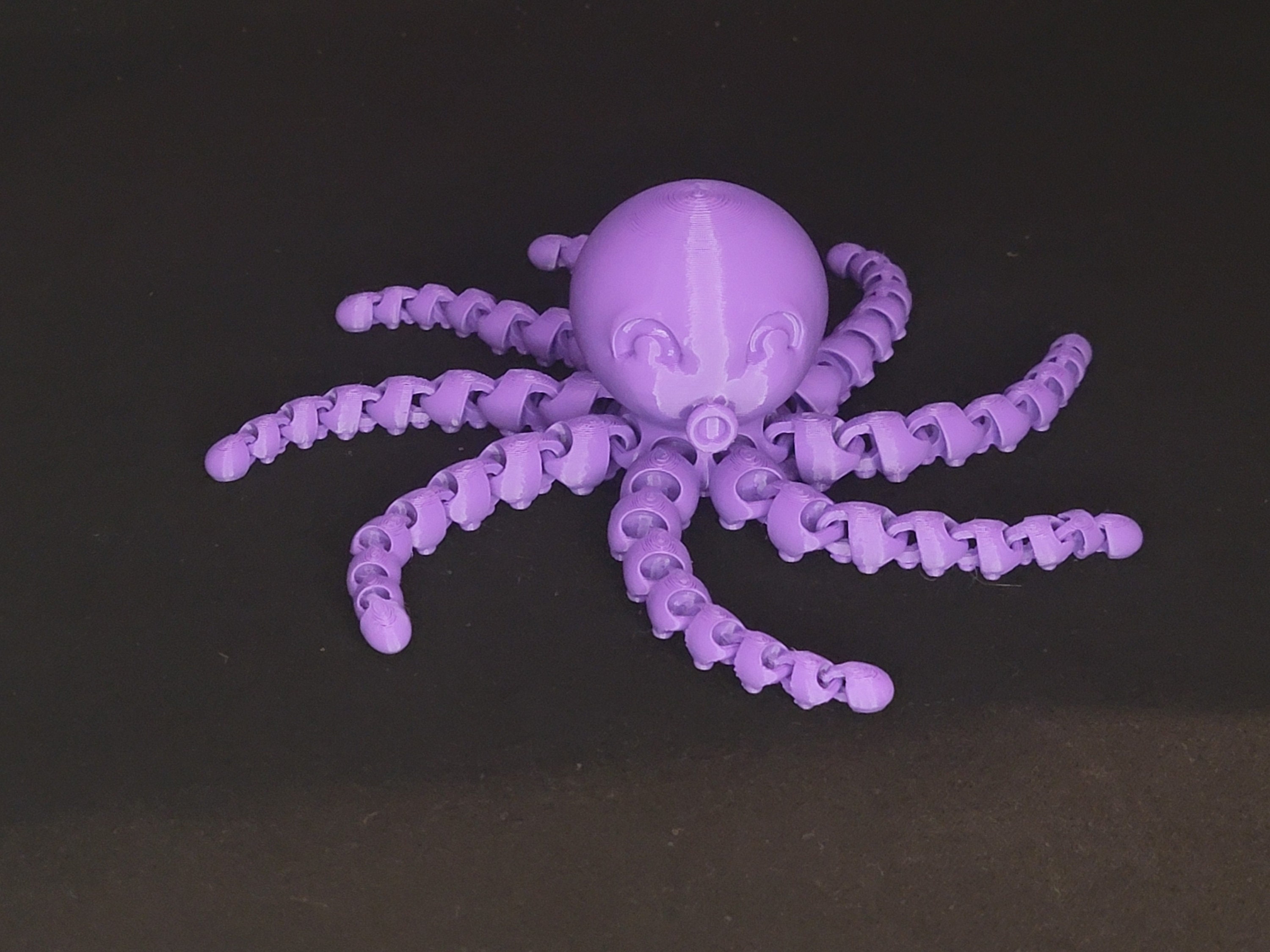 3D Printed Articulating Flexi Octopus standard Colors - Etsy