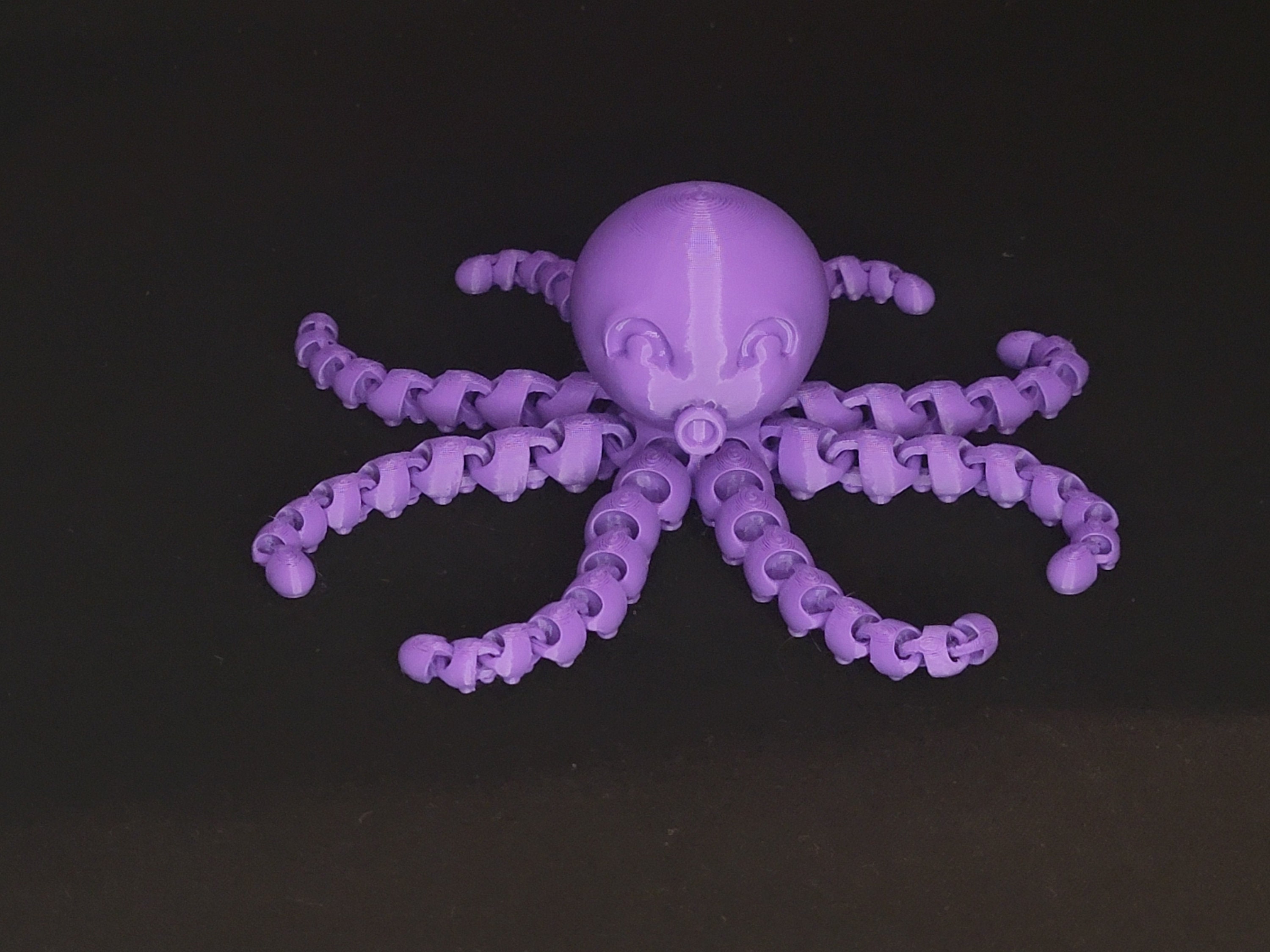 3D Printed Articulating Flexi Octopus standard Colors - Etsy
