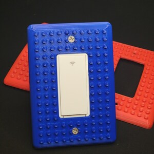 3D Printed Lego Light Switch Covers (standard Colors) - Etsy