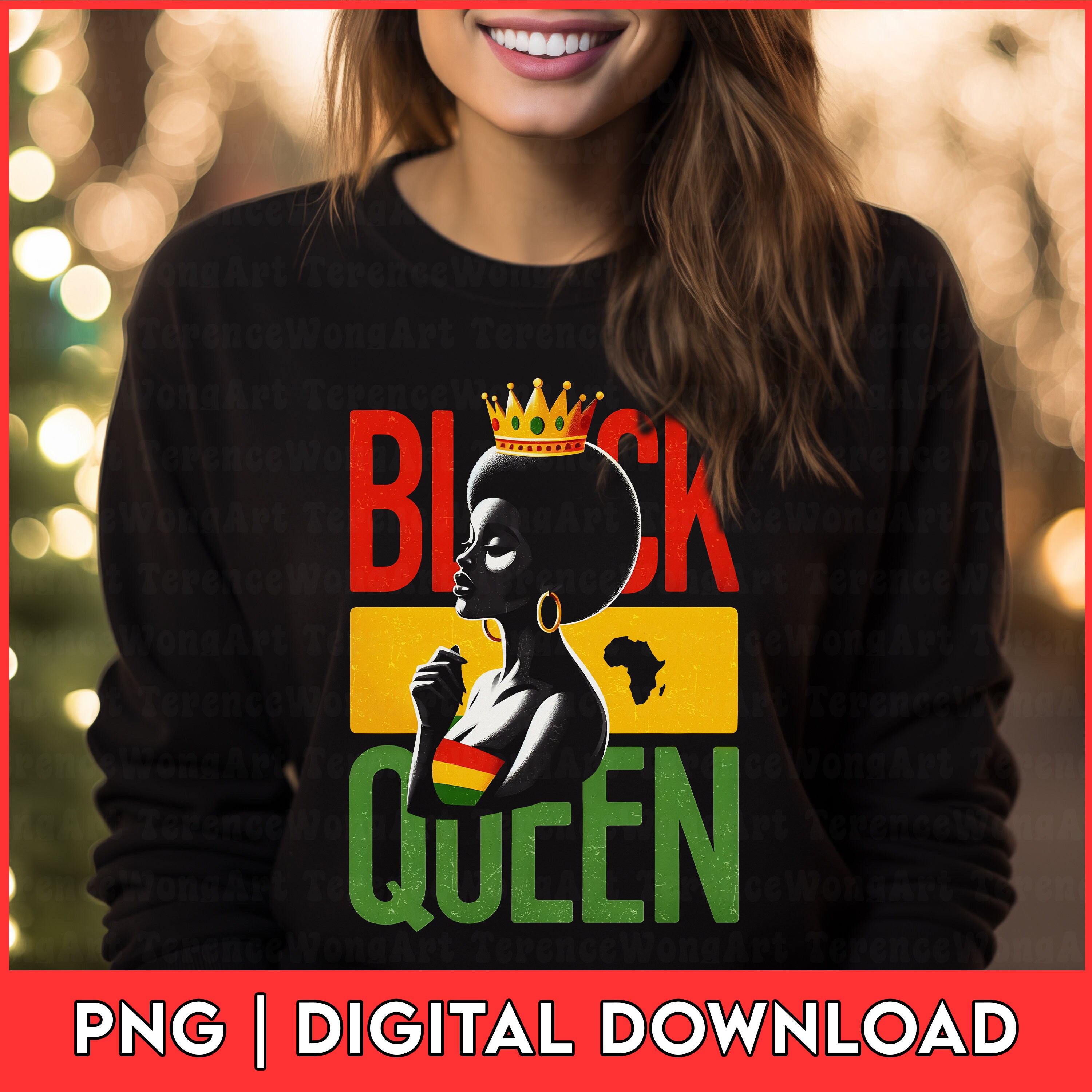 Black Queen PNG, Black Girl Magic PNG, Black Woman PNG, Melanin Afro ...