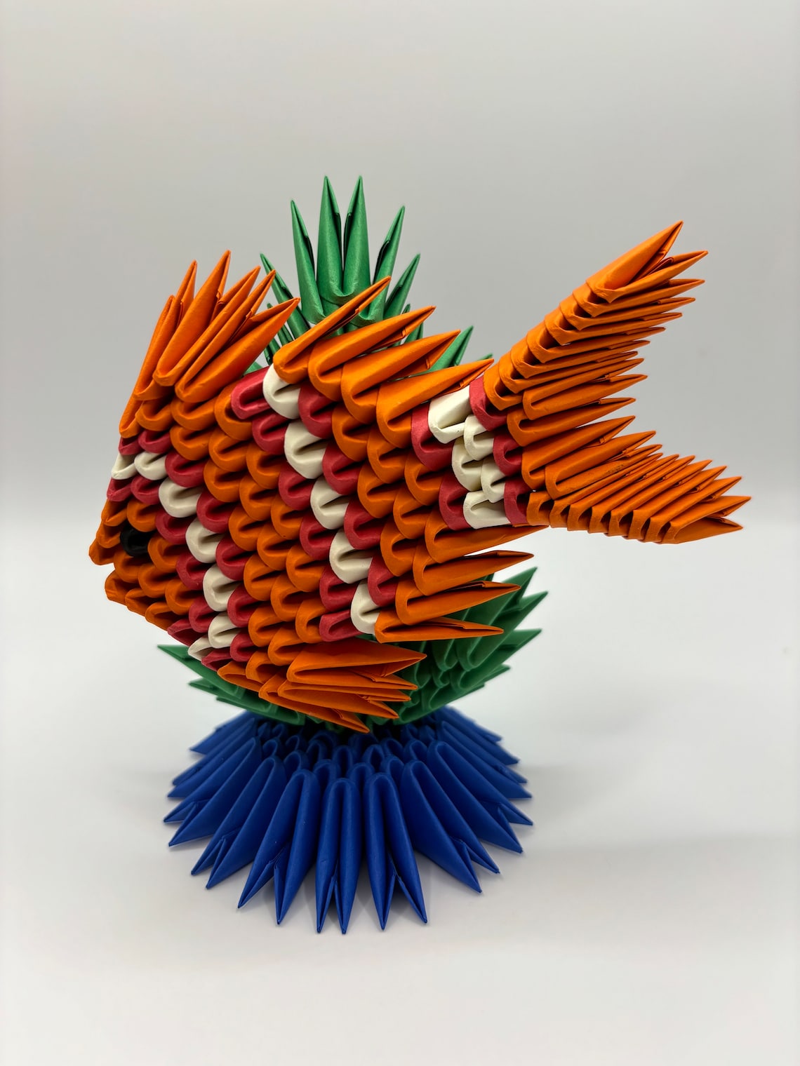3d Origami Fish on Reef - Etsy