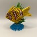 3d Origami Fish on Reef - Etsy