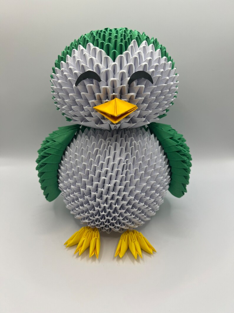 3d Origami Penguin - Etsy