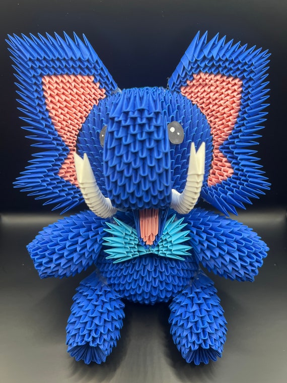3d Origami Elephant Tutorial