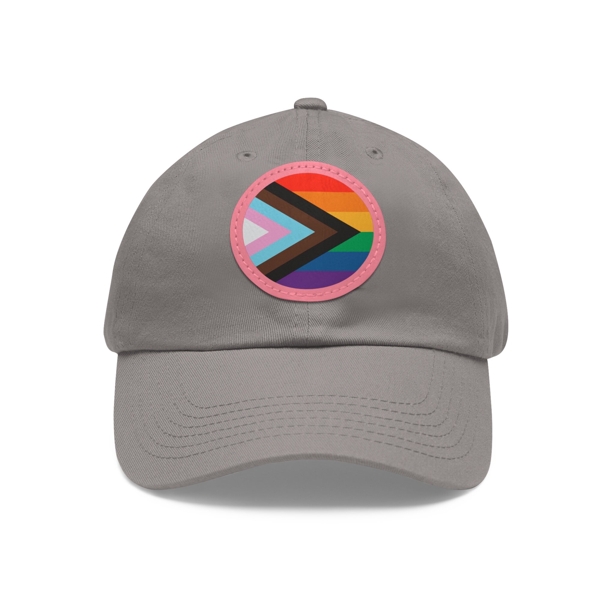 Pride Inclusive Hat With Pride Flag Leather Patch LGBTQ Rainbow Hat ...
