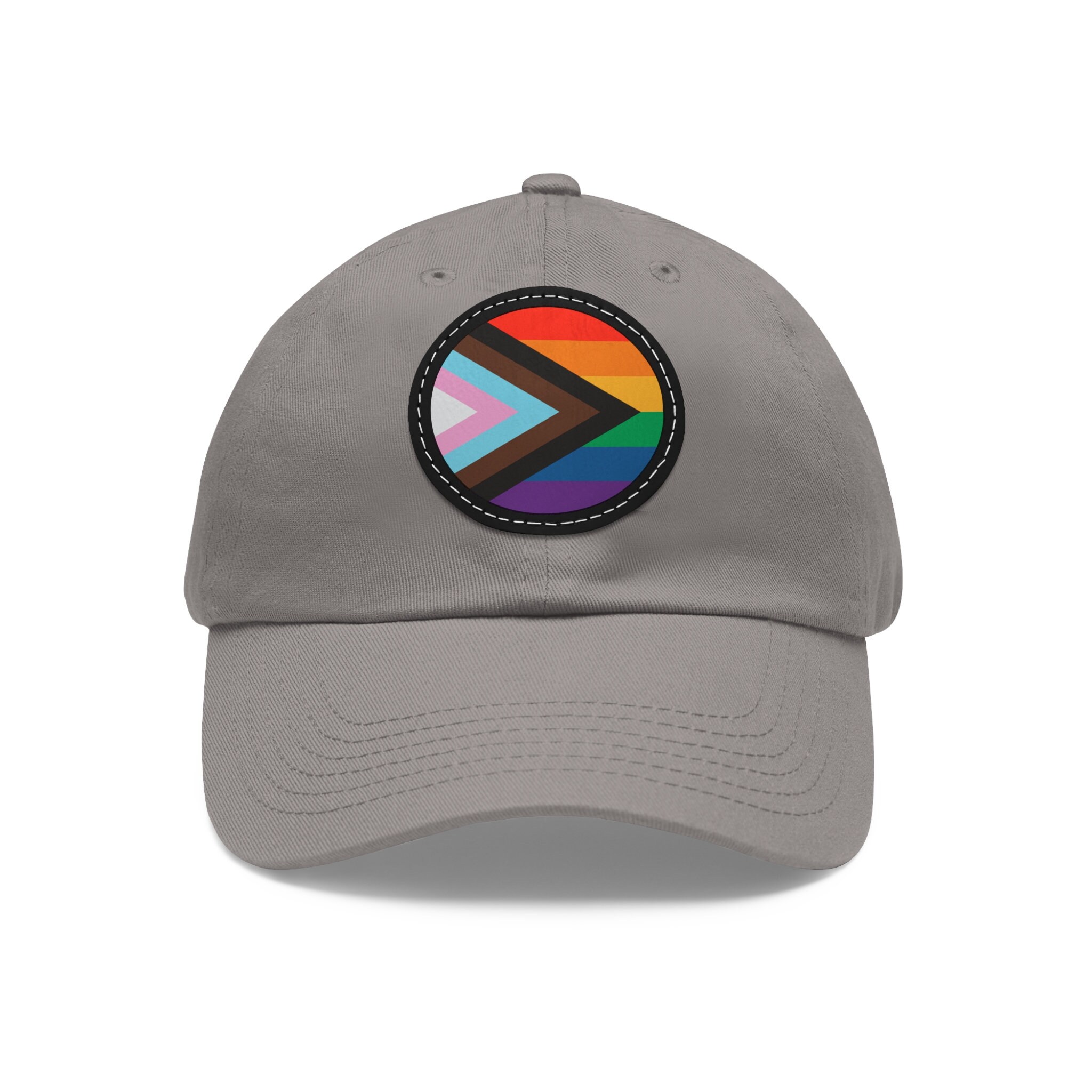 Pride Inclusive Hat With Pride Flag Leather Patch LGBTQ Rainbow Hat ...