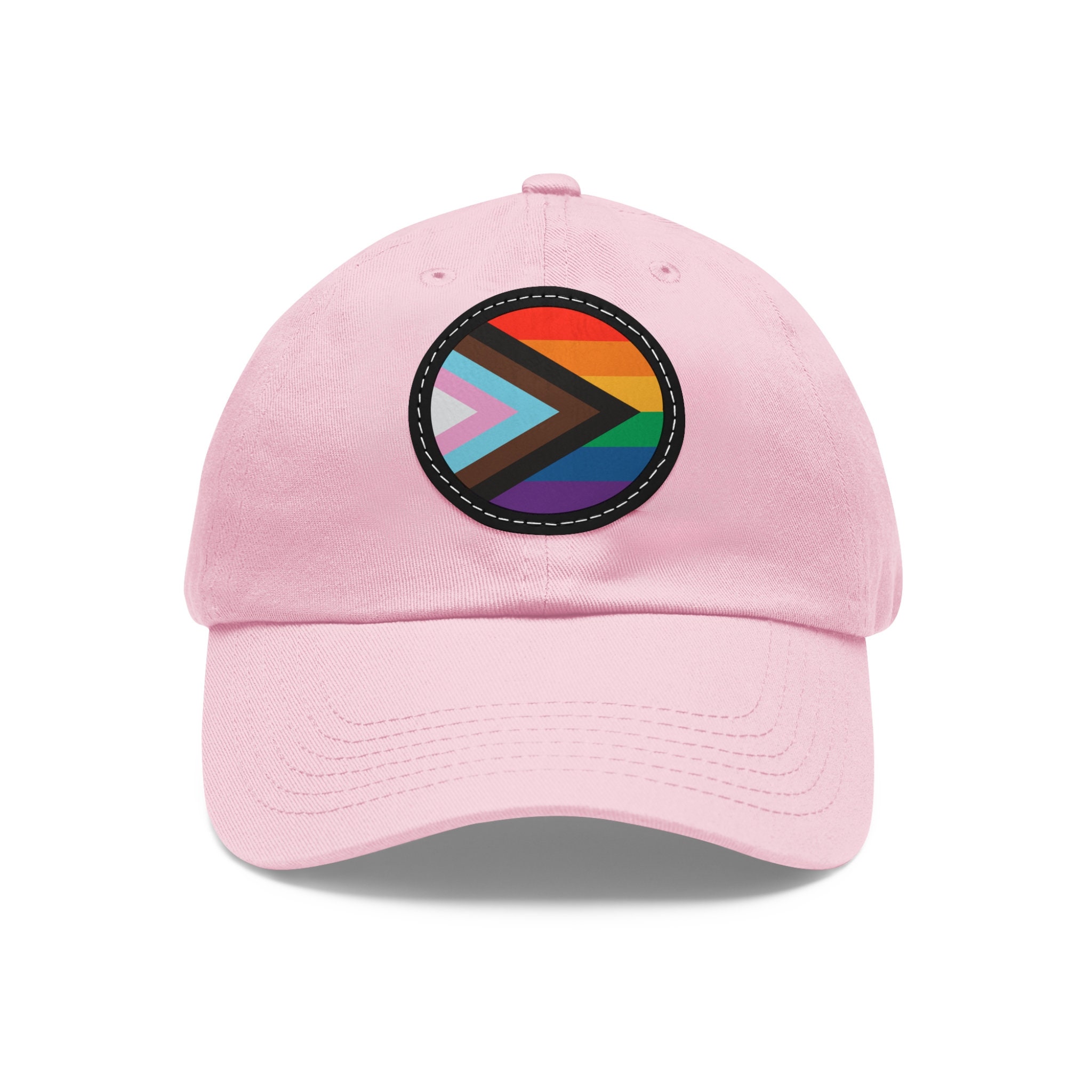 Pride Inclusive Hat With Pride Flag Leather Patch LGBTQ Rainbow Hat ...