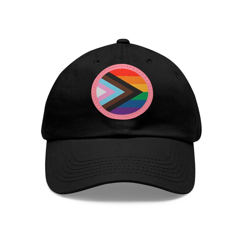 Pride Inclusive Hat With Pride Flag Leather Patch LGBTQ Rainbow Hat ...