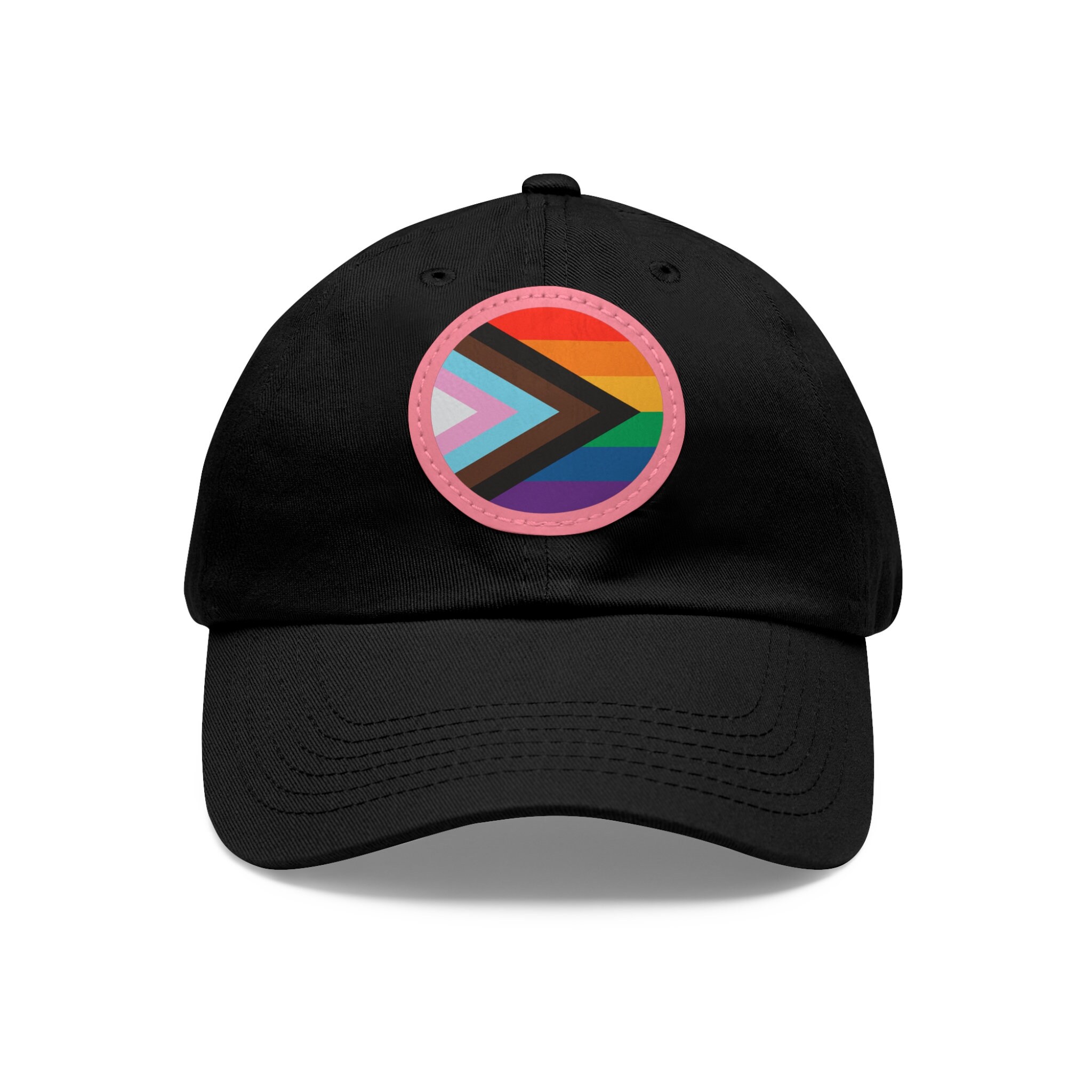 Pride Inclusive Hat With Pride Flag Leather Patch LGBTQ Rainbow Hat ...