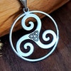 Tree of Life Necklace | 925 Sterling Silver | Celtic Rope Tree Pendant ...