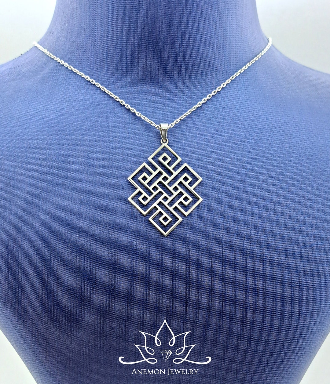 Celtic Rope Trinity Necklace | 925 Sterling Silver | Celtic Rope ...