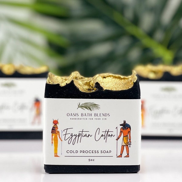 Egyptian Cotton Soap Bar - Etsy