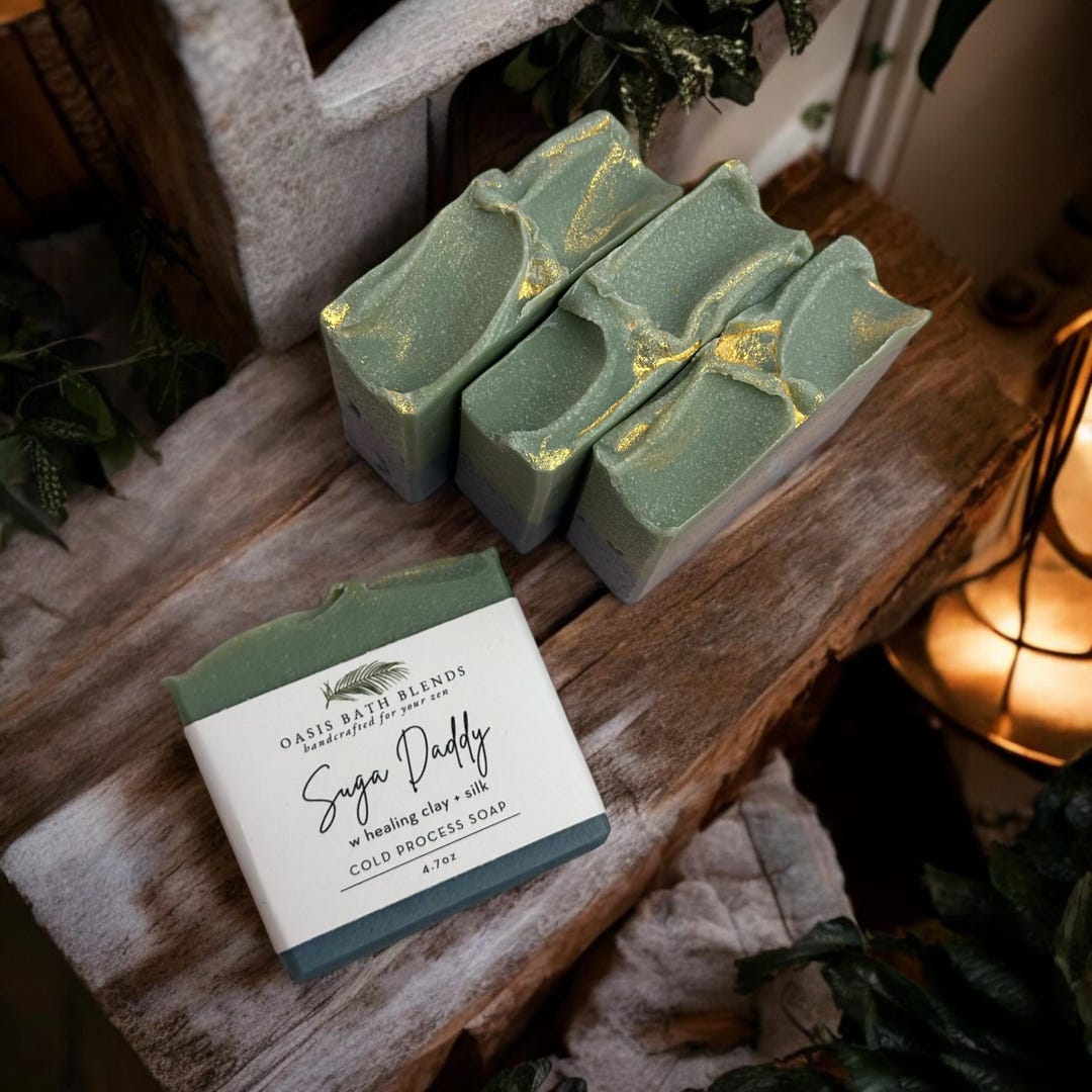 Suga Daddy W Healing Clay Men’s Soap (unisex) - Etsy
