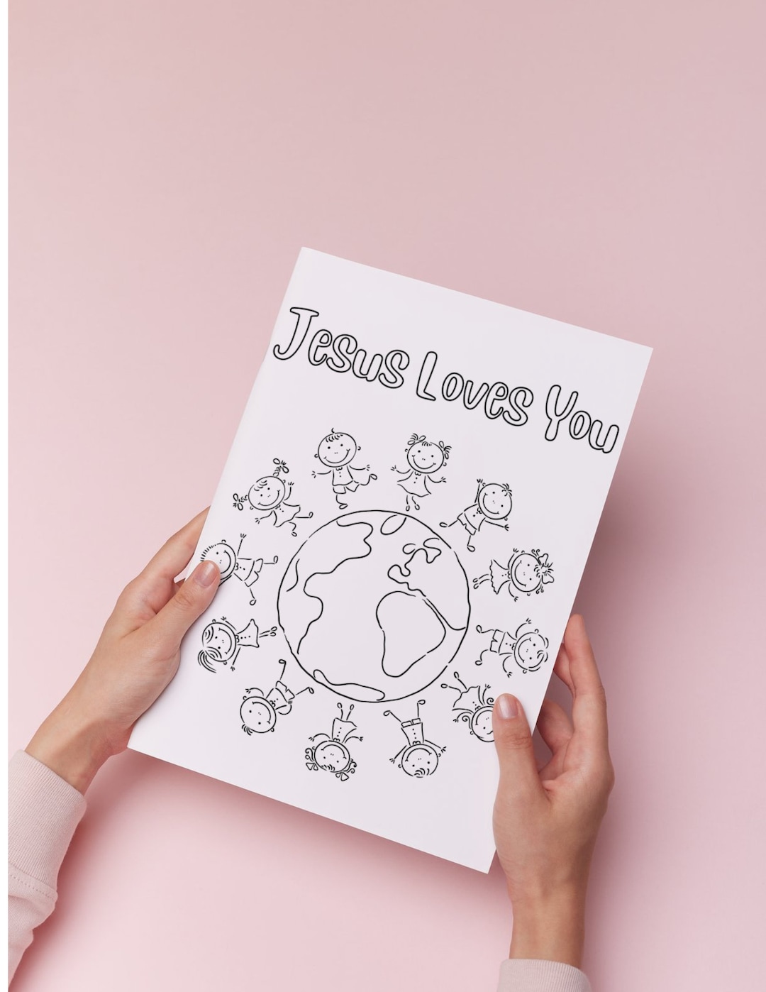 8 Christian Sunday School Coloring Pages for Kids- Church Bundle - Etsy