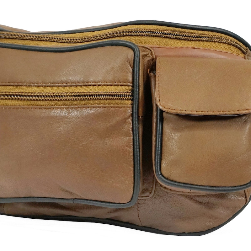 Tan Fanny Pack Leather - Etsy