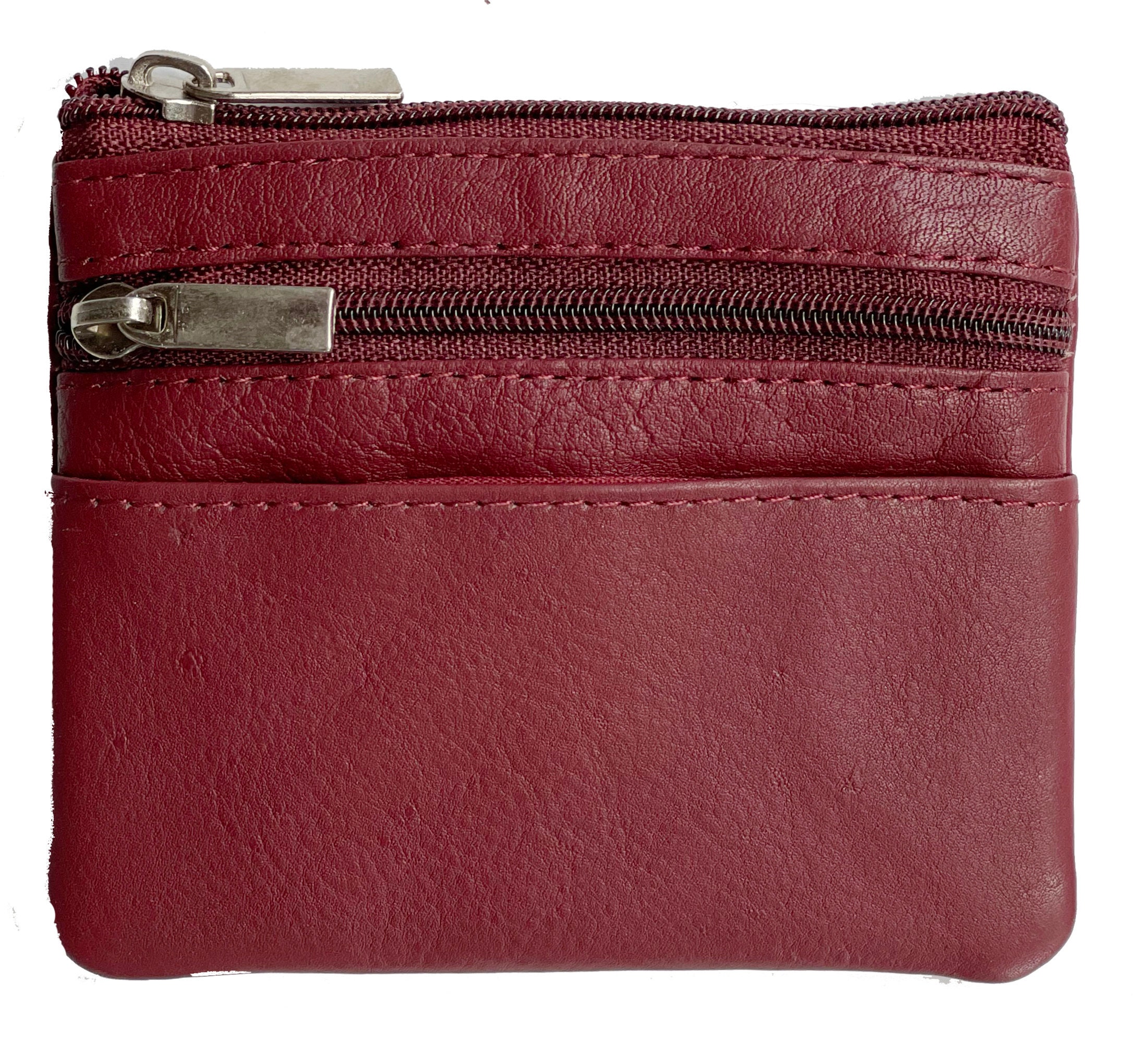 Leather Mini Coin Purse Zipper Handmade & Fair-trade Leather - Etsy