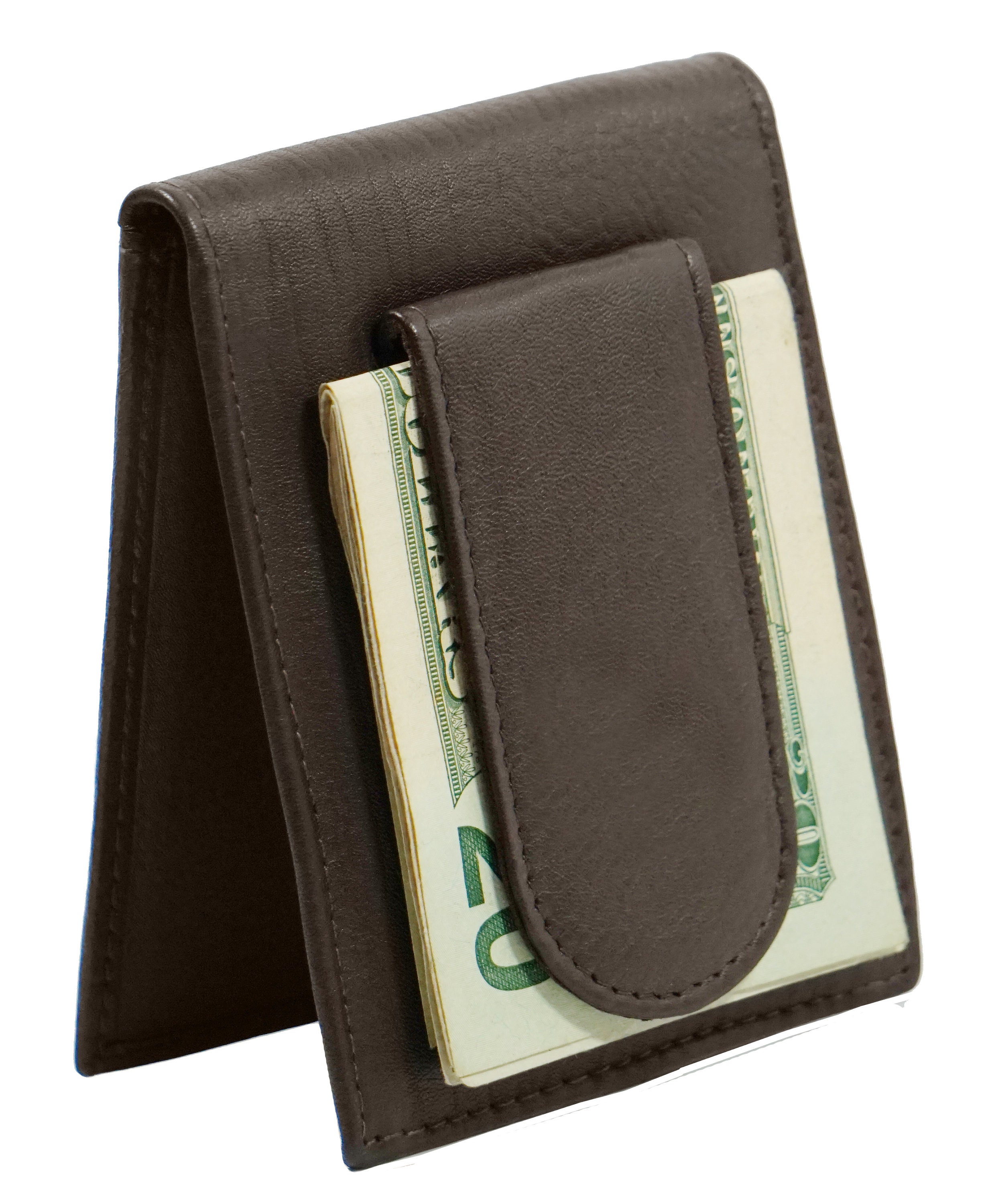 Bifold Front Pocket Minimalist Moeny Clip Wallet for Men Holds Upto 6 ...