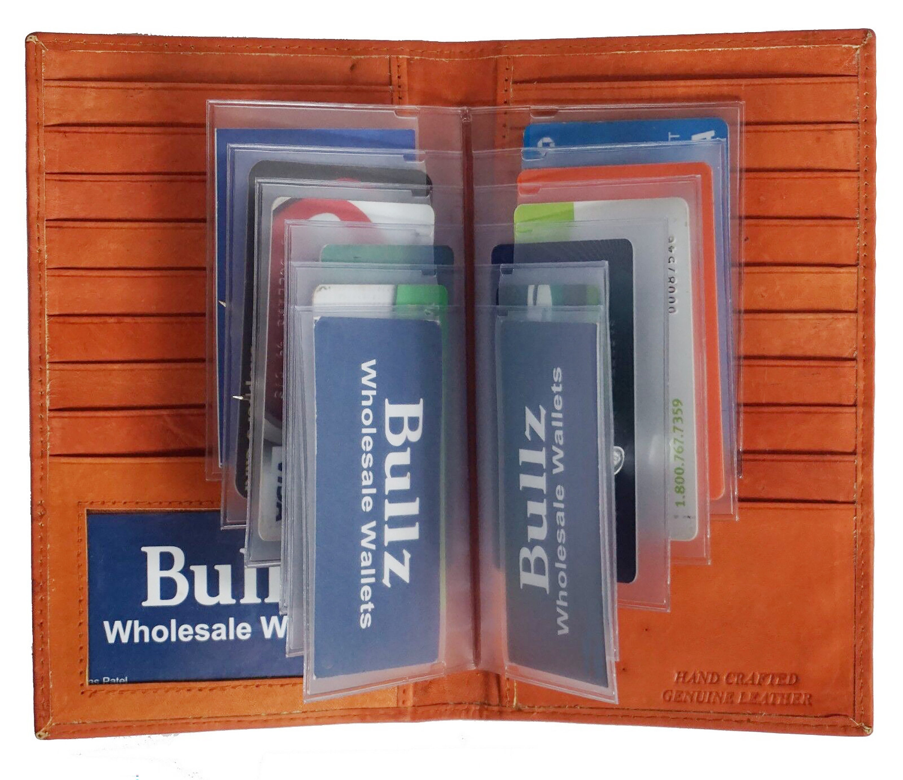 Long Secretary Wallets Inserts Heavy Duty Vinyl 12 Pages Inserts Holds ...