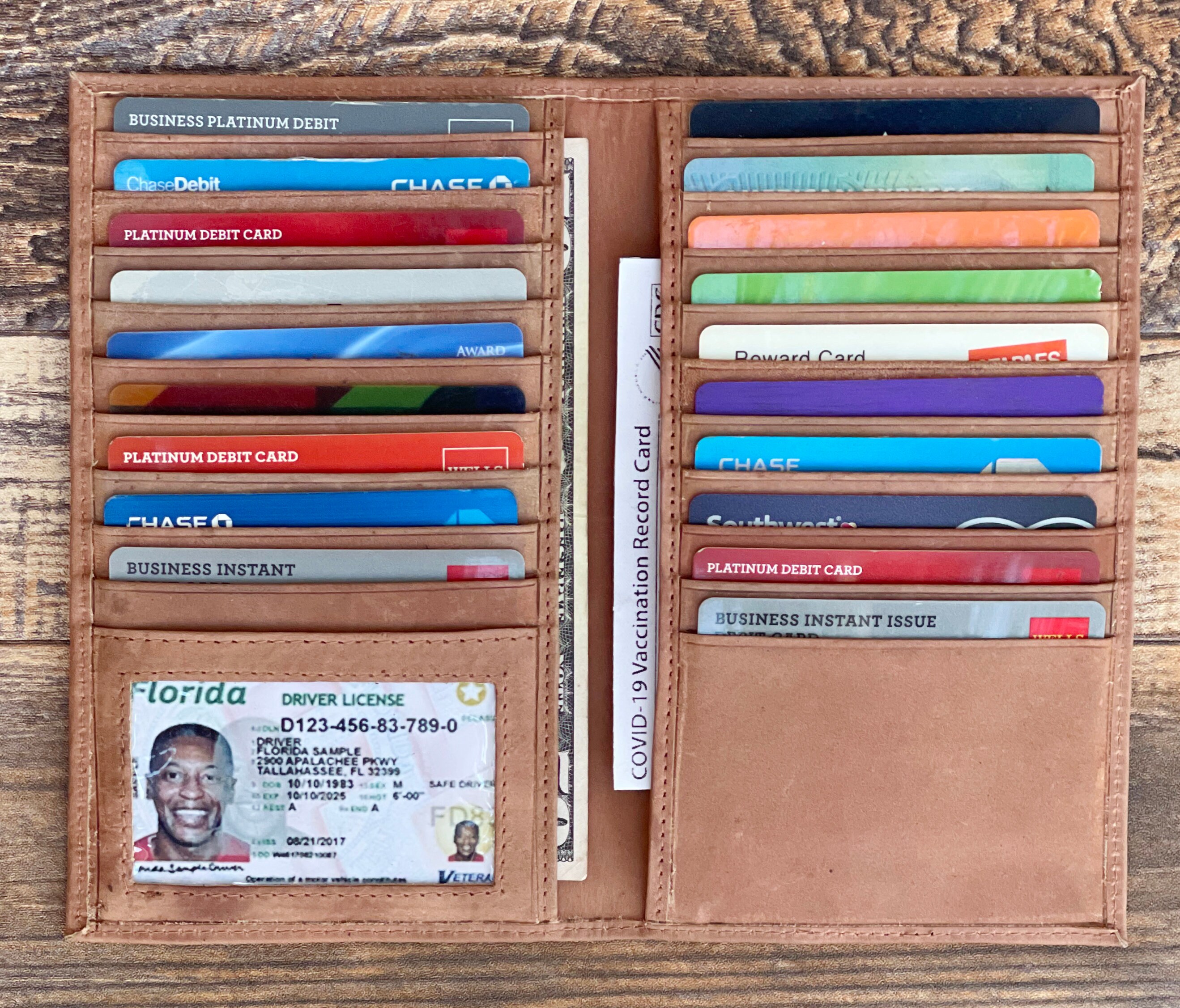 Bullz RFID Soft Hunter Leather Credit Card Organizer Long - Etsy