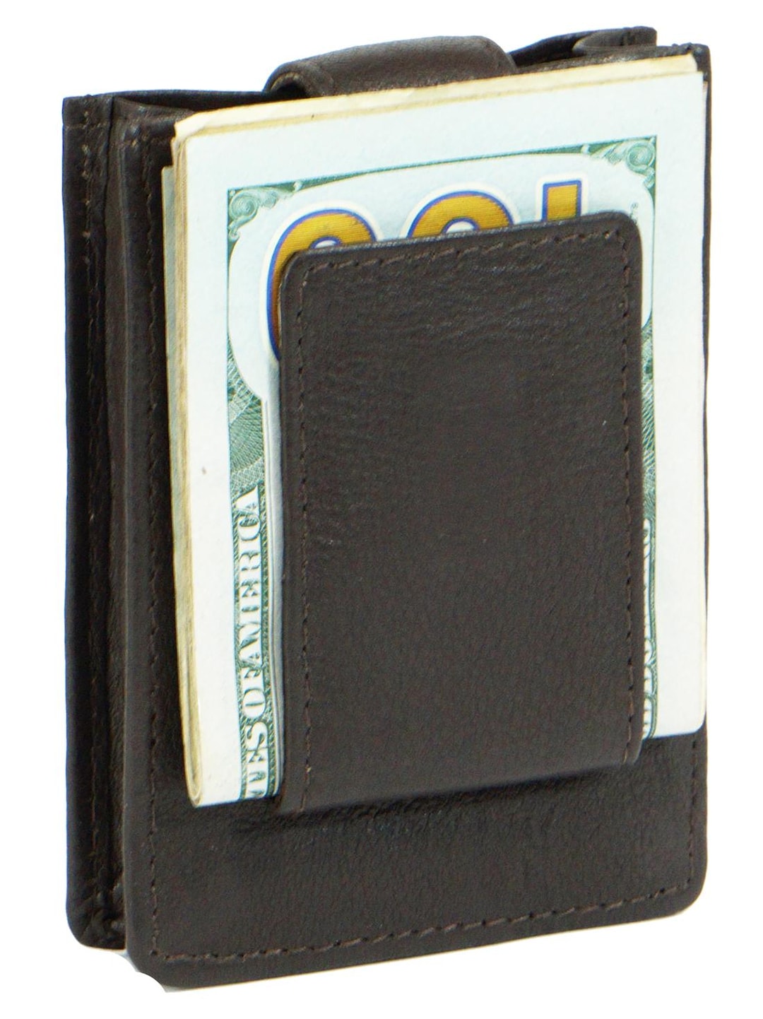 RFID Front Minimalist Slim Bifold Expandable Money Clip Wallet for Men ...