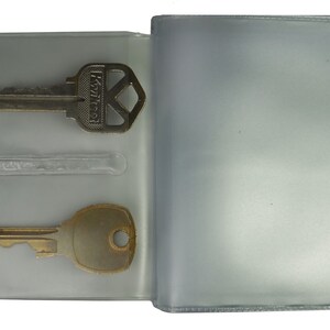 Wallets Inserts Pack of 2 Heavy Duty Vinyl 6 Pages Credit Card Wallet ...