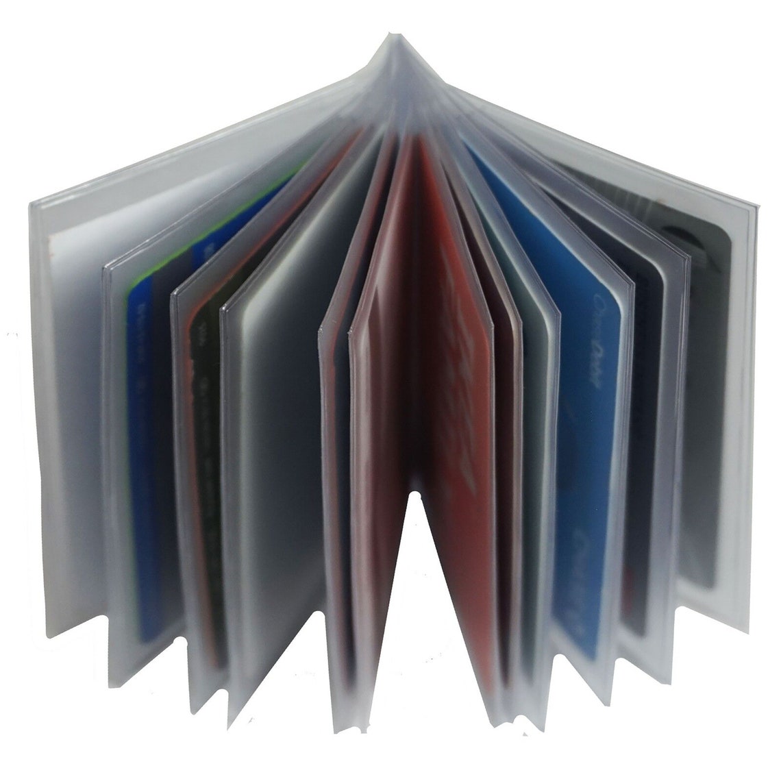 Bifold-trifold Wallets Inserts Heavy Duty Vinyl 12 Pages Inserts Holds ...