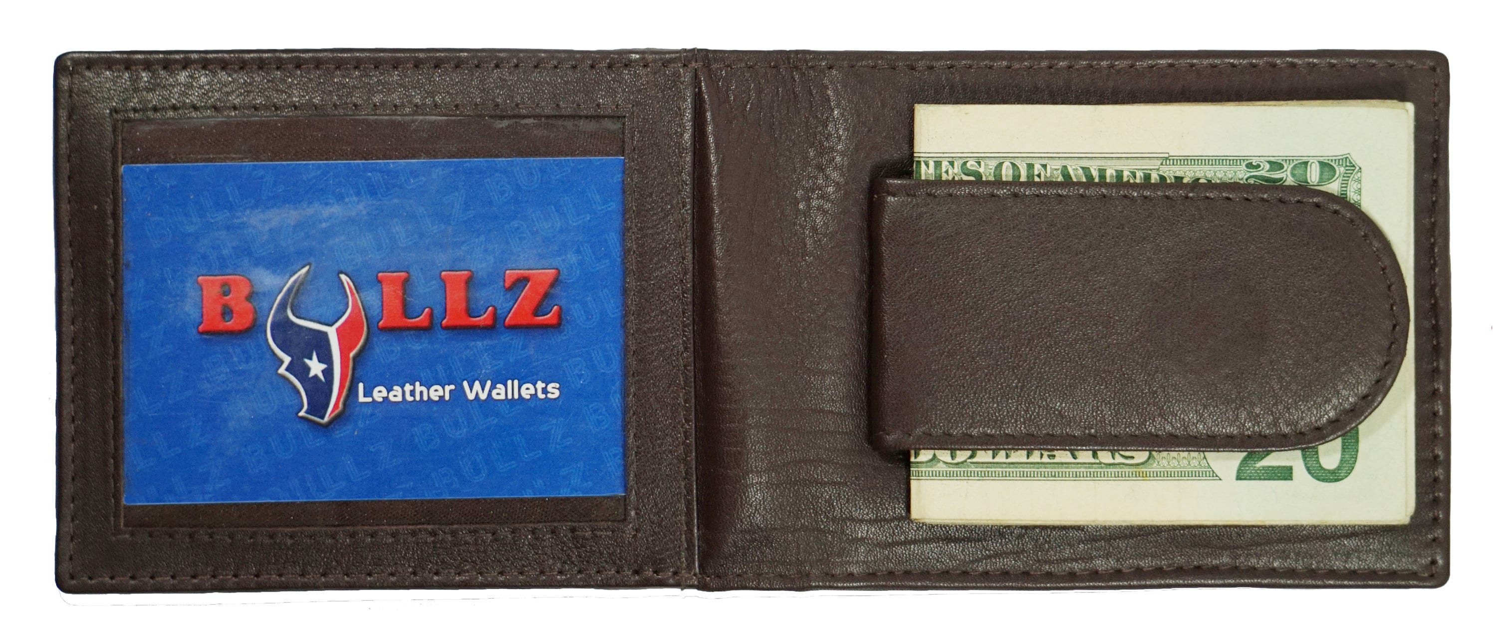 Bifold Front Pocket Minimalist Moeny Clip Wallet for Men Holds Upto 6 ...