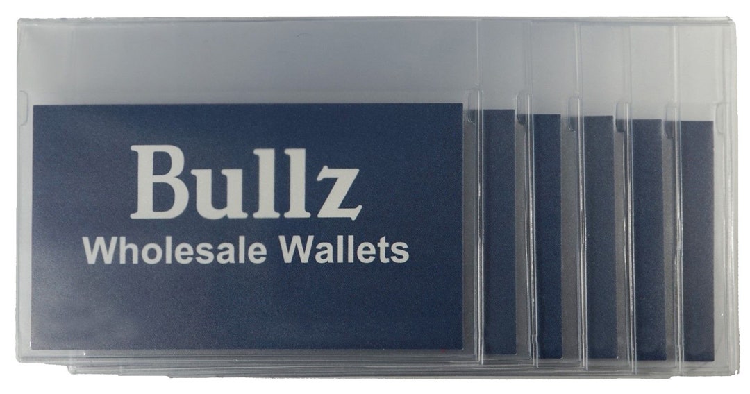 Long Secretary Wallets Inserts Heavy Duty Vinyl 6 Pages Inserts Holds 6 ...