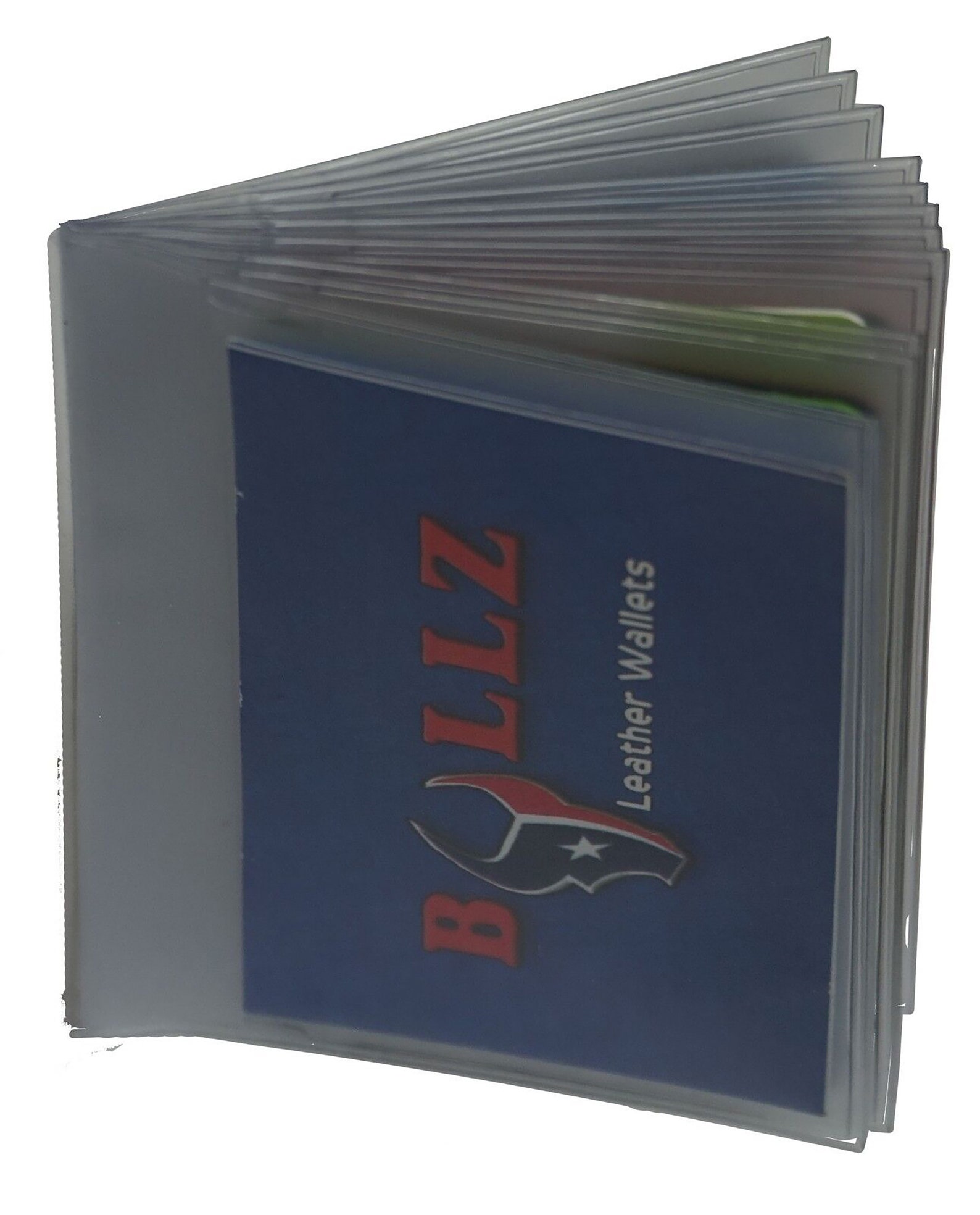 Bifold-trifold Wallets Inserts Heavy Duty Vinyl 12 Pages Inserts Holds ...