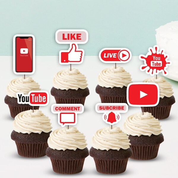 Youtube Party - Etsy