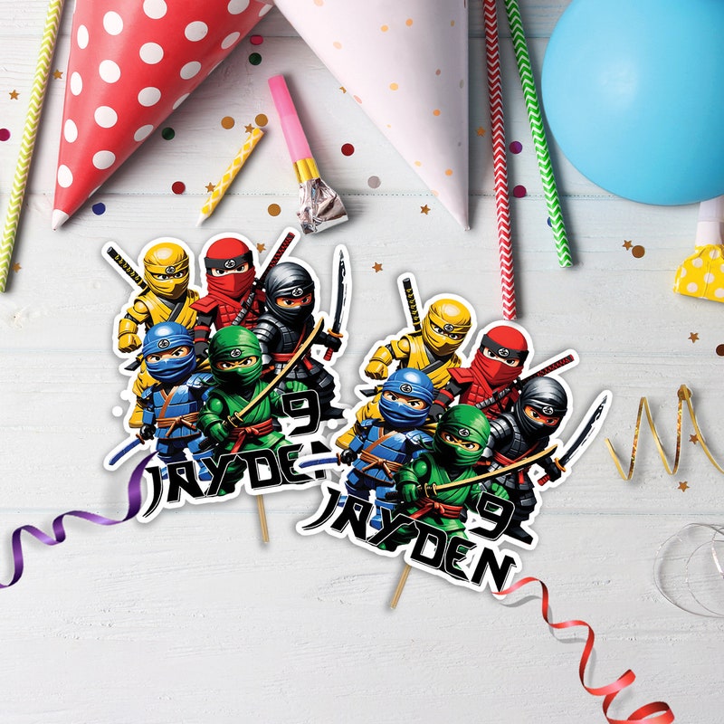 Ninjago Cake Topper - Etsy